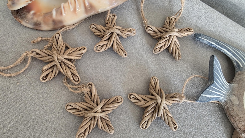 Boho Woven Star Nursery Decor, Set Wicker Stars Handmade Hanging Decors ...