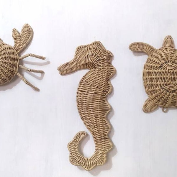 Wicker Wall Decor - Etsy