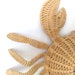 Wicker Crab Hanging Decors, Wicker Nautical Hanging Decors, Wicker ...