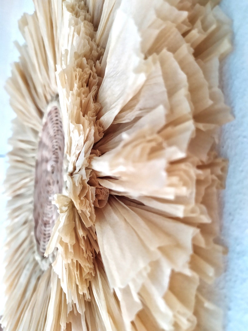 Melange Wicker Plate Wall Decor With Raffia Round Wicker - Etsy