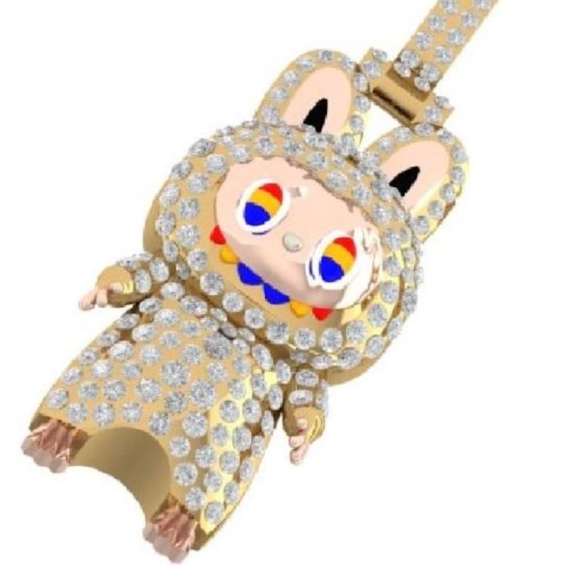 Labubu Rainbow Eyes - Etsy