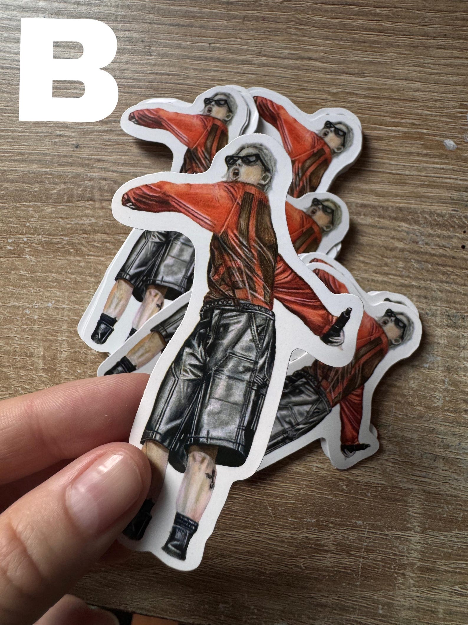 Linkin Park (emily Armstrong; Chester Bennington) Stickers Based on My ...