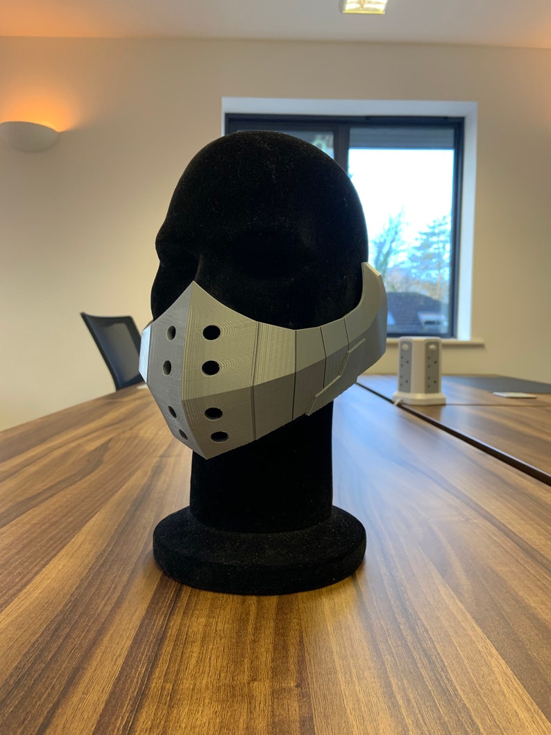 MHA Deku Stealth Mask Raw 3d Print - Etsy