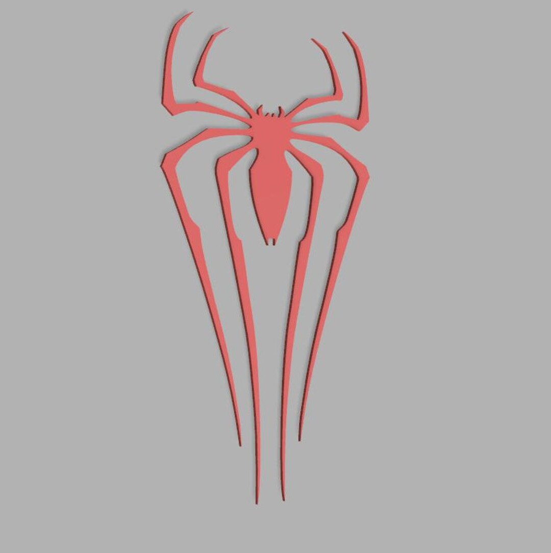 Amazing Spider-man Back Emblem 3D File - Etsy