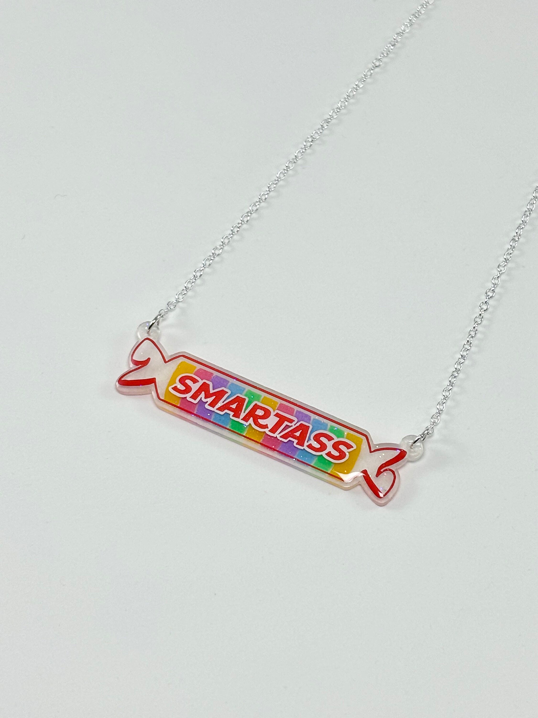 Handmade Smarties Candy Inspired Necklace - Etsy