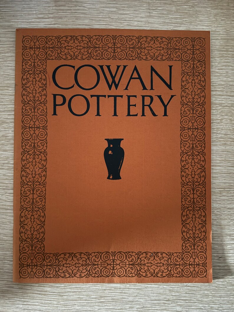 Cowan Pottery Made by the Cowan Pottery Studio reprint FREE SHIPPING - Etsy