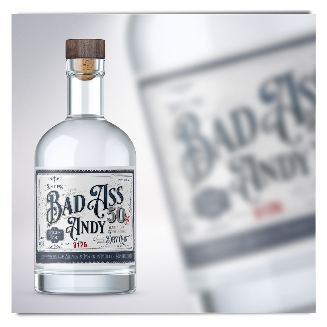 Personalised Gin Label Gift Idea // Your Own Original Gin - Etsy