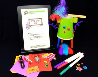 STEM Learning KIT LED Light up Robot - Etsy