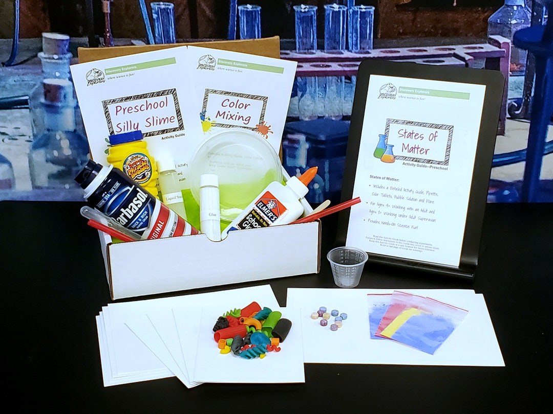 Preschool Chemistry Kit Science Activities STEM Bundle - Etsy