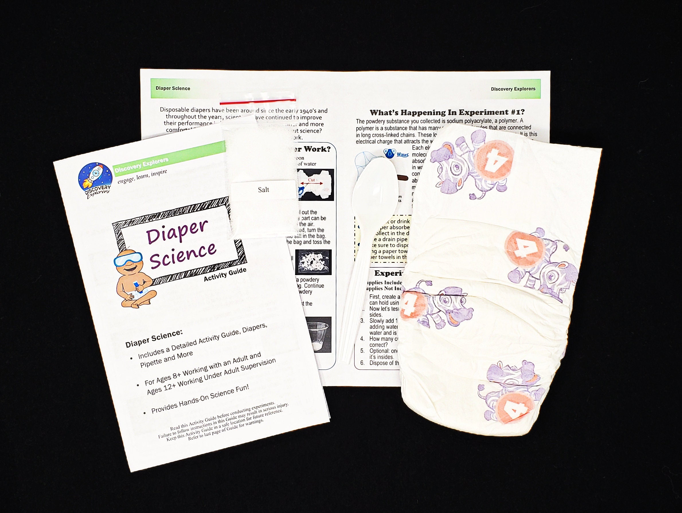 Diaper Science Chemistry STEM Kit - Etsy