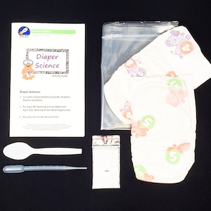 Diaper Science Chemistry STEM Kit - Etsy