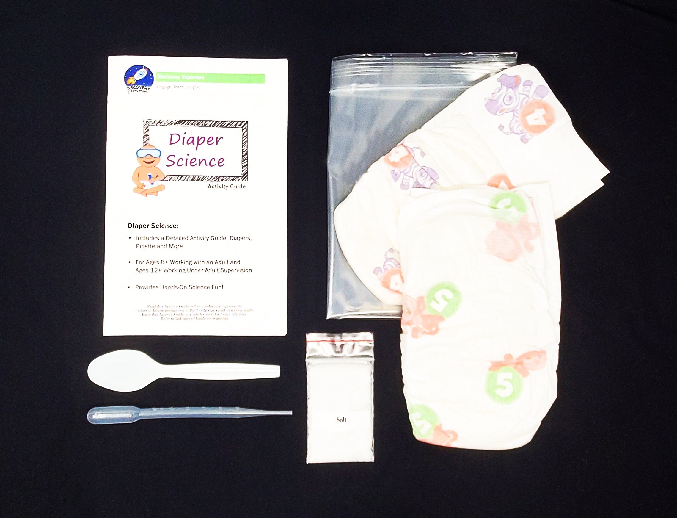 Diaper Science Chemistry STEM Kit - Etsy