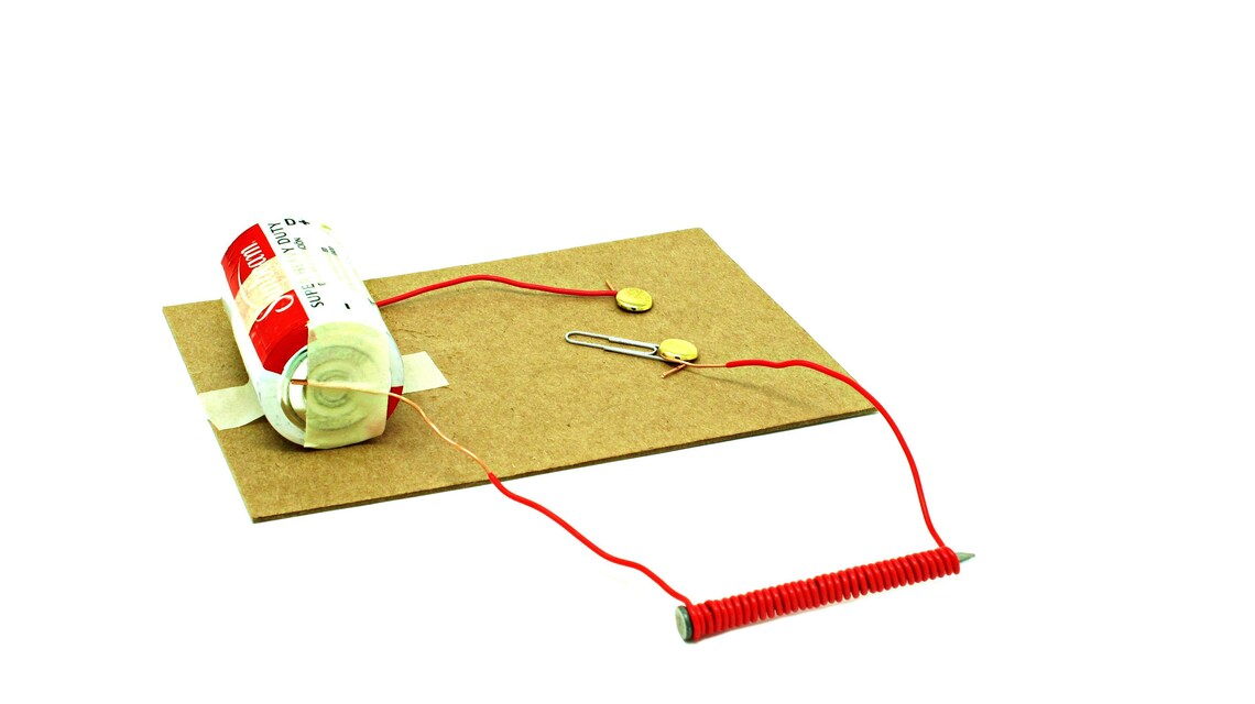 DIY Electromagnet STEM Engineering Electricity at Home Kit for - Etsy