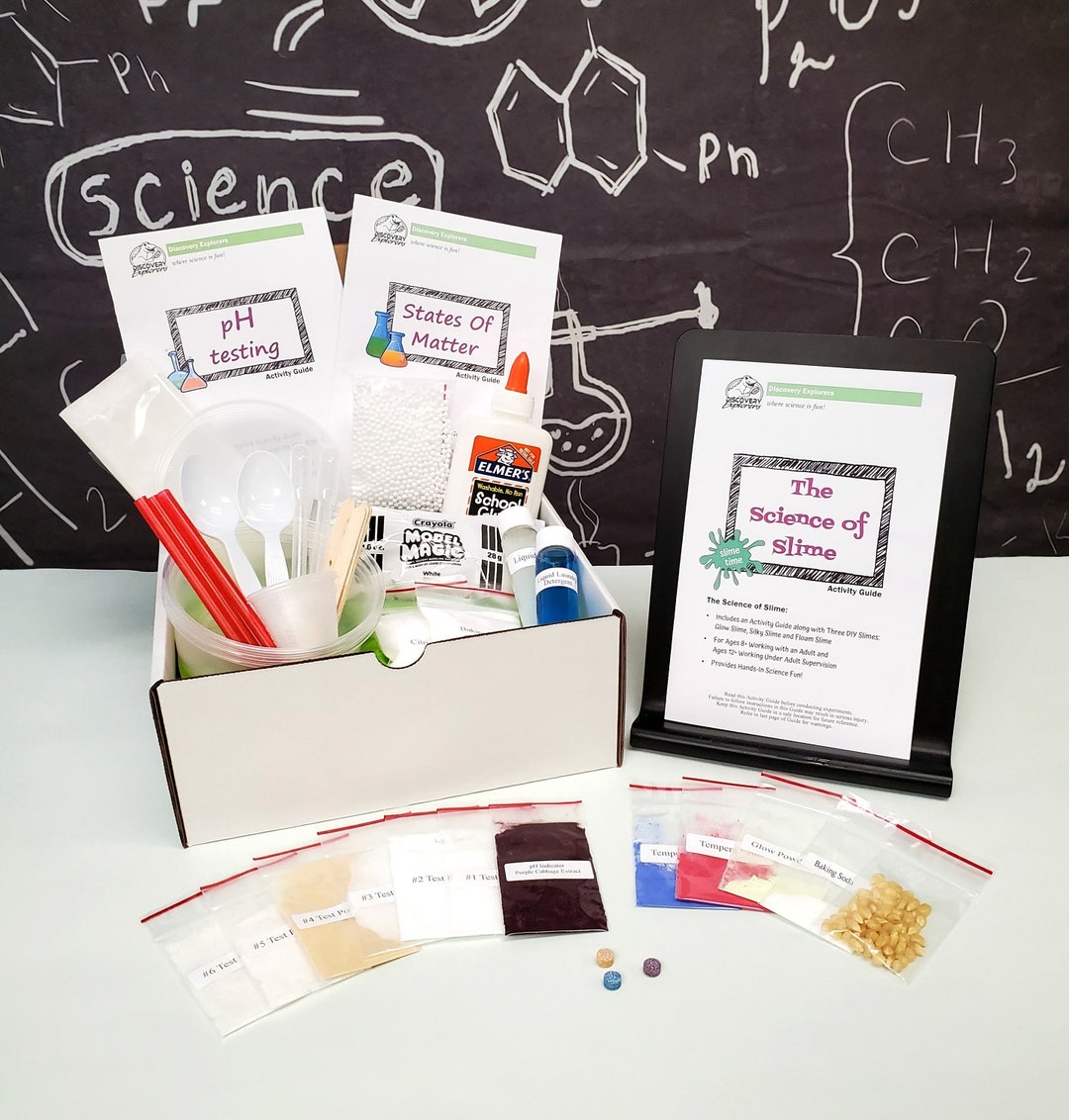 At Home Chemistry Experiments STEM DIY Kit for Kids Bundle - Etsy