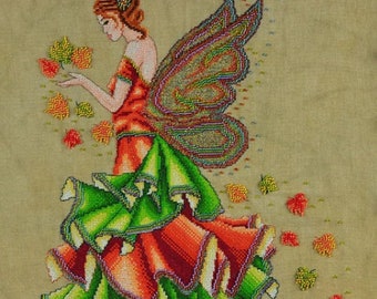 Made to Order winter Nest Finished Cross Stitch - Etsy