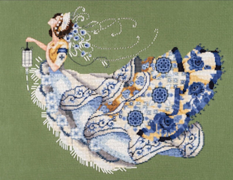 Made to Order! Nora Corbett "nightingale" Cross Stitch by Mirabilia ...