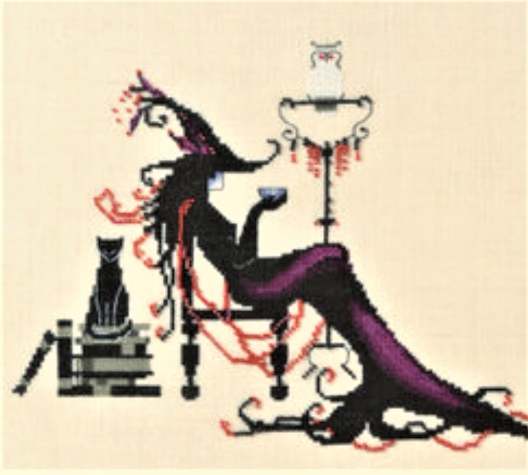 NEW RELEASE!! Made to Order Cross Stitch. "witching Hour" From the ...