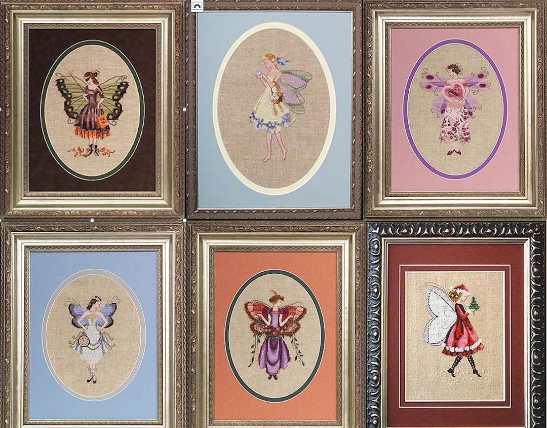 Made to Order! Nora Corbett's Fairy Holiday Collection. Finished Cross ...