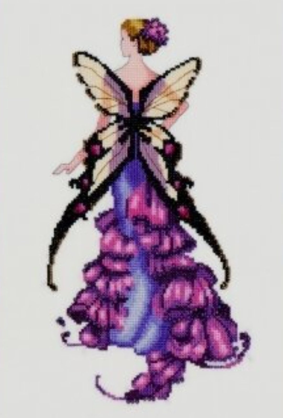 Made to Order! "snapdragon" Finished Cross Stitch by Nora Corbett ...