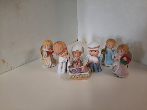 Homco nativity set | Etsy