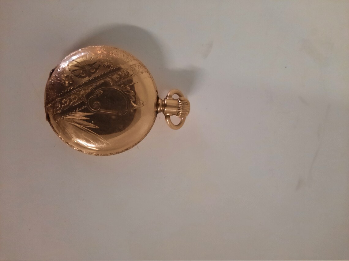 Elgin Pocket Watch With Keystone Watch Case - Etsy