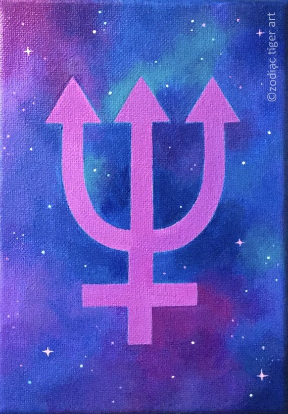 Planet Neptune Symbol