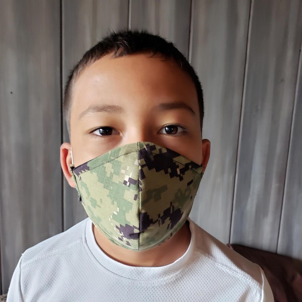 Camo Face Mask - Etsy