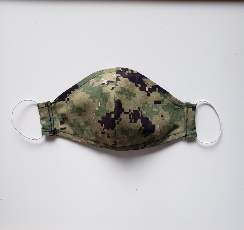 Green Digital Camo Mask NWU Type 3 Camouflage Face Mask - Etsy