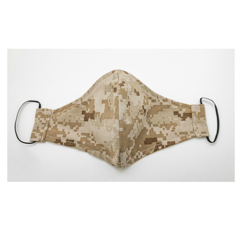 Desert Digital Camo Face Mask, NWU Type 2 Camouflage Mask, MARPAT ...