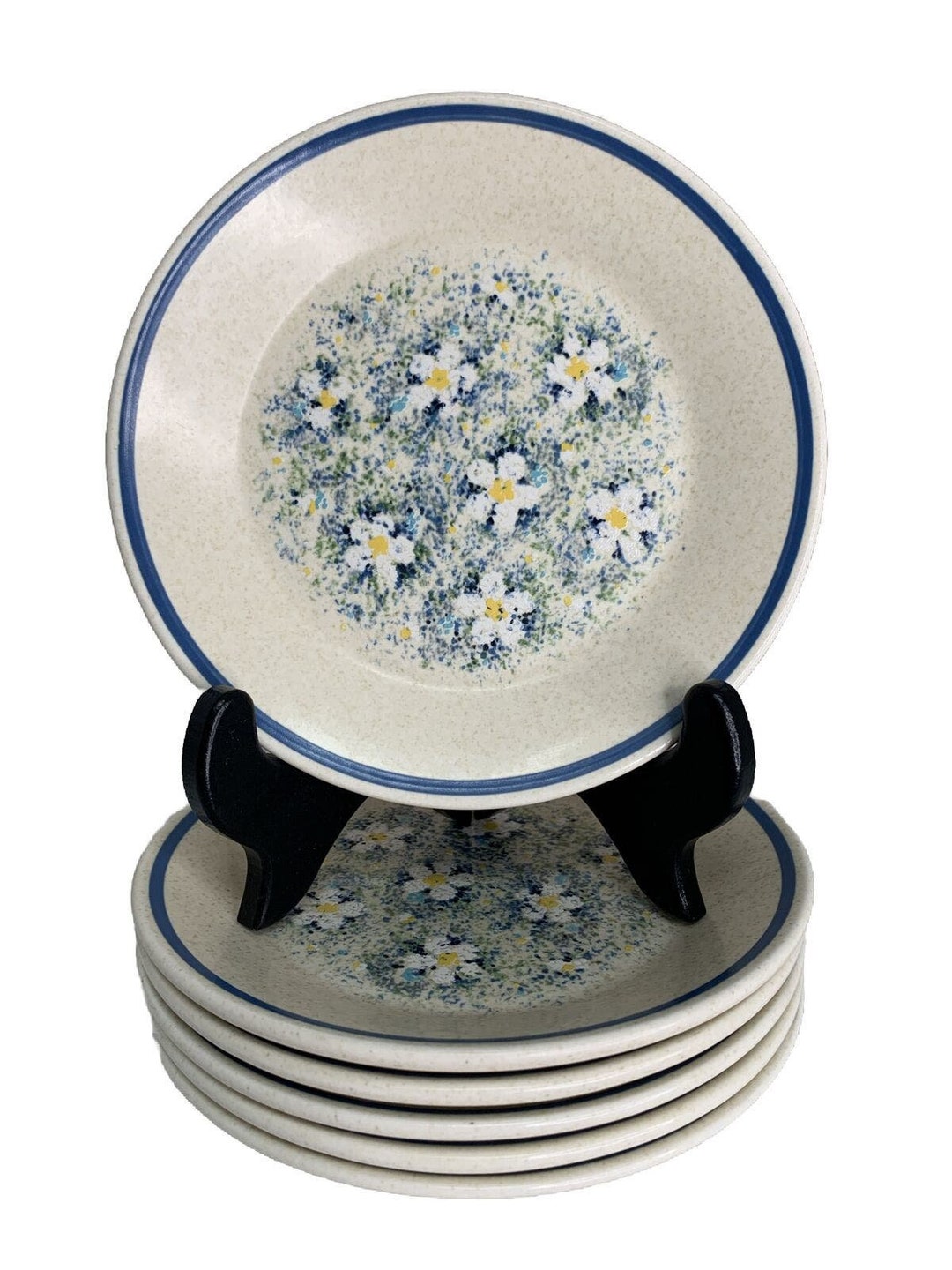 Vintage Lenox Temper-ware Dewdrops Bread Dessert Plates 6 1/4” - Set of ...