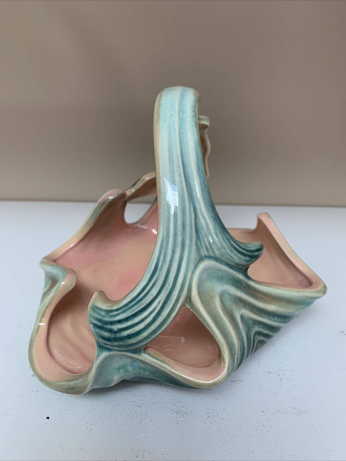 Vintage Hull Pottery 1950's Fantail Fish Conch Shell - Etsy