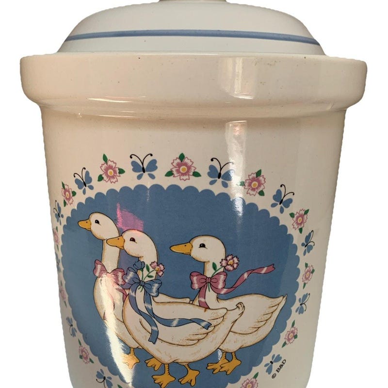 Goose Cookie Jar - Etsy