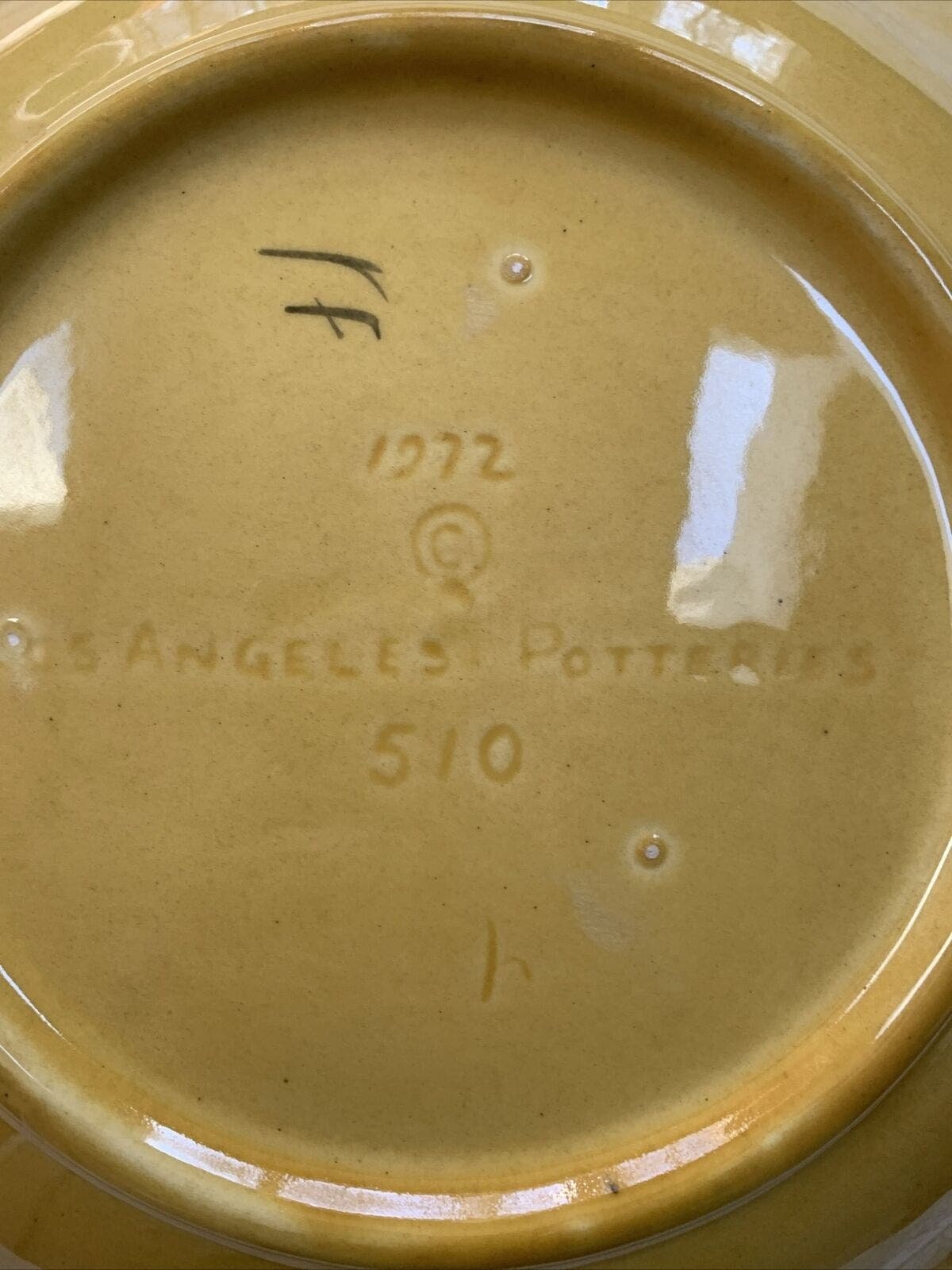 LARGE Vintage 1972 Los Angeles Potteries Spaghetti Serving Bowl 510 USA ... LARGE Vintage 1972 Los Angeles Potteries Spaghetti Serving Bowl 510 USA ...
