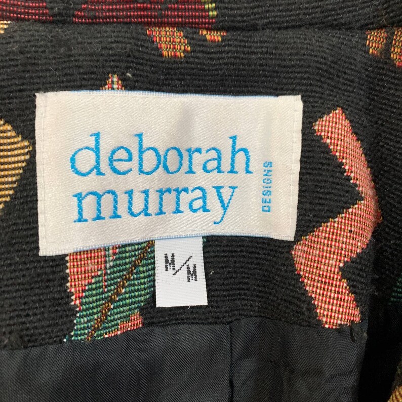 Vintage Deborah Murray Tapestry Jacket Size M - Etsy