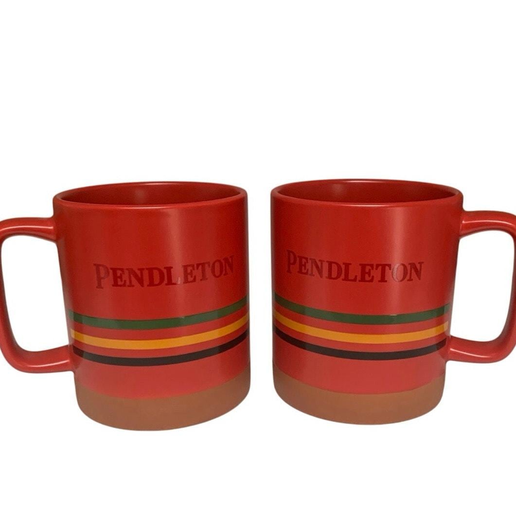Set of Pendleton Coffee Tea Mugs - Etsy