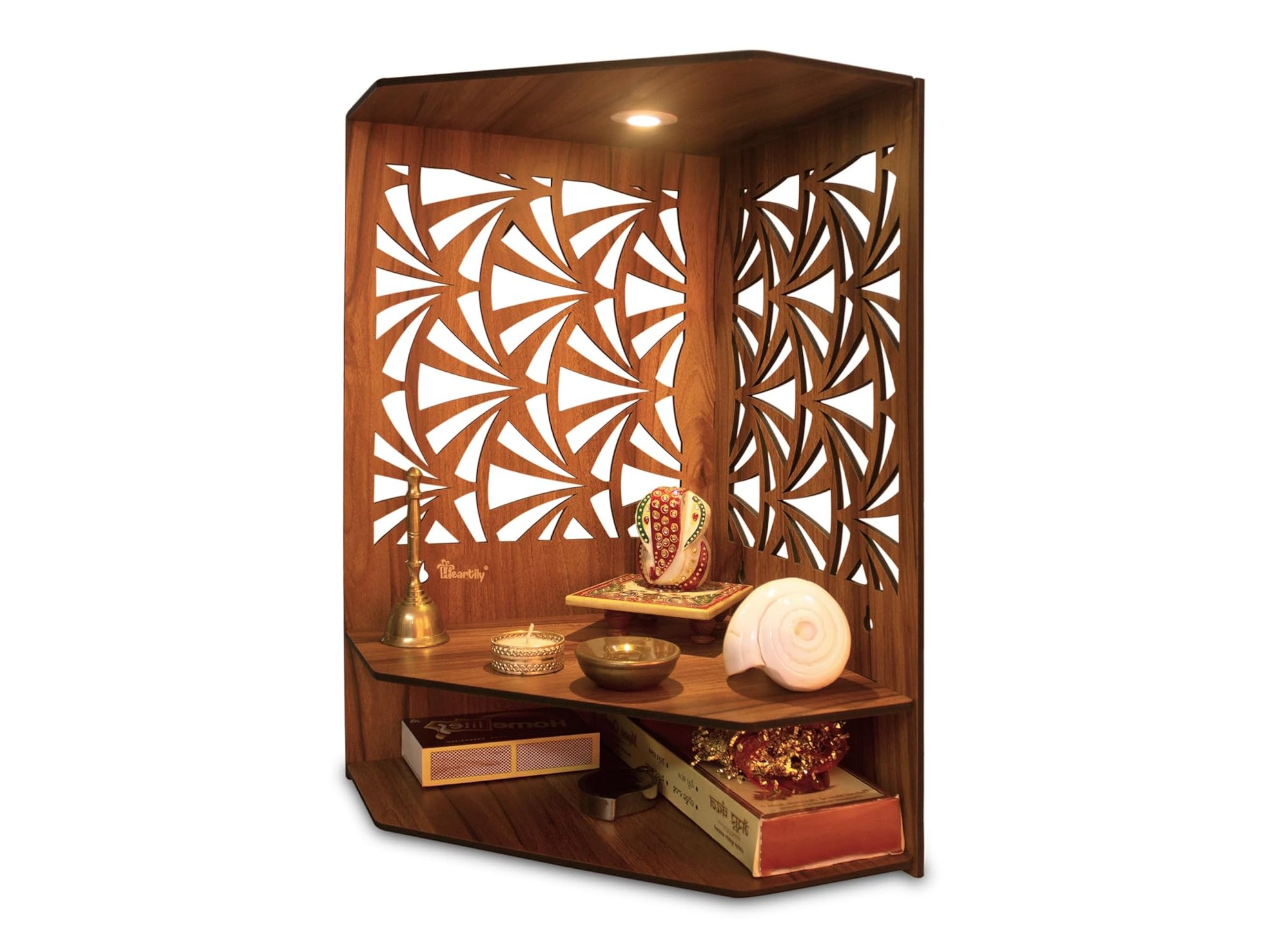 Home and Office Wall Decor Temple Wooden Pooja Stand Puja Mandir - Etsy