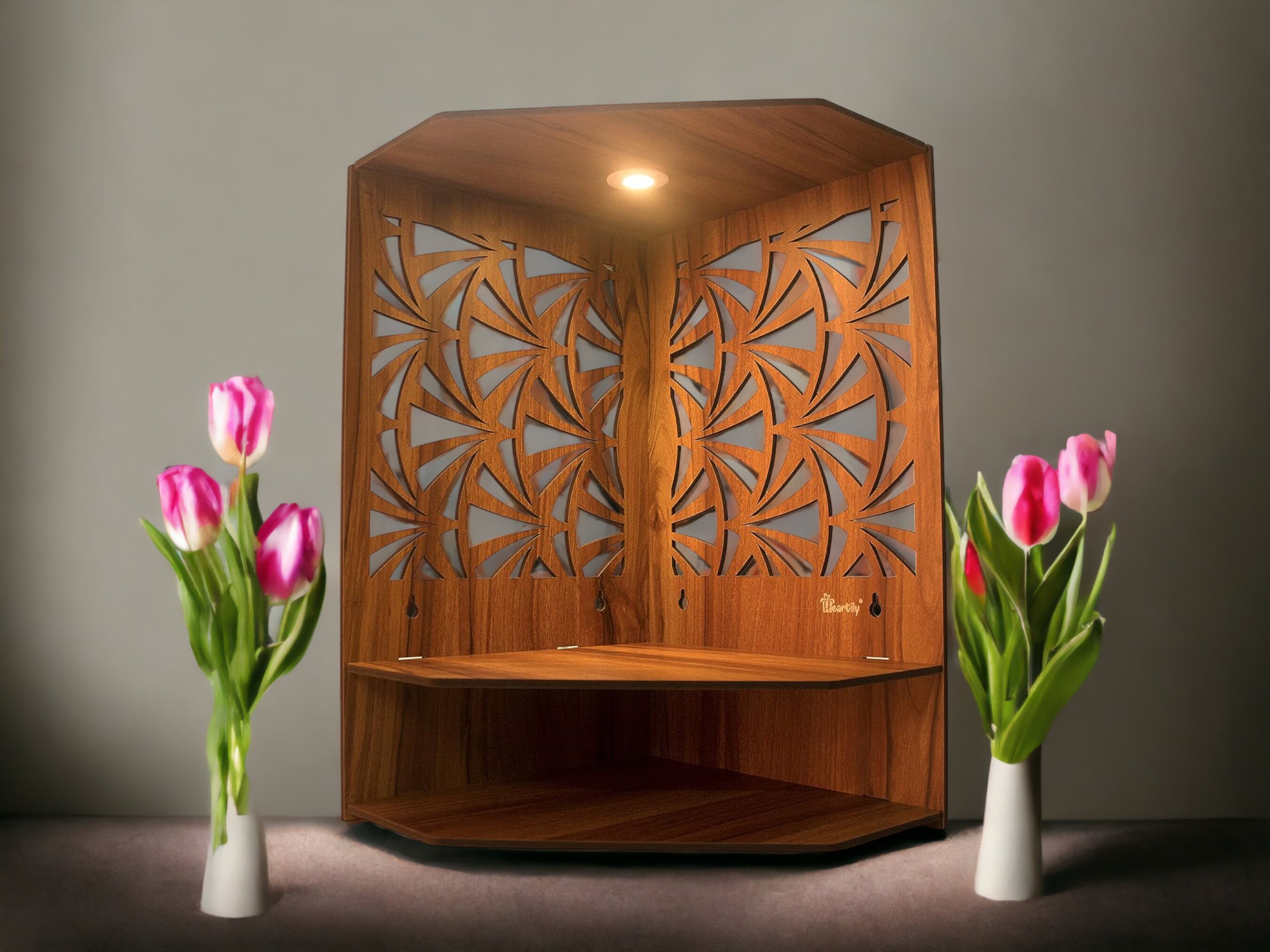 Home and Office Wall Decor Temple Wooden Pooja Stand Puja Mandir - Etsy