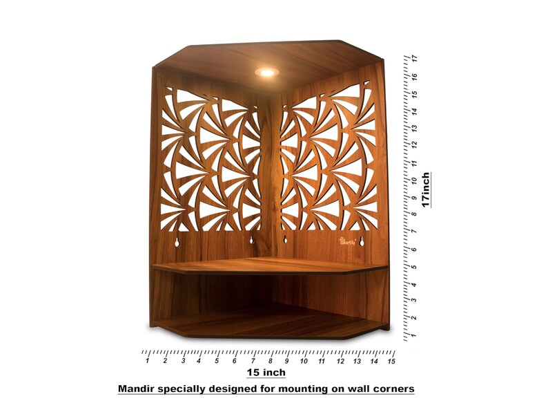 Home and Office Wall Decor Temple Wooden Pooja Stand Puja Mandir - Etsy