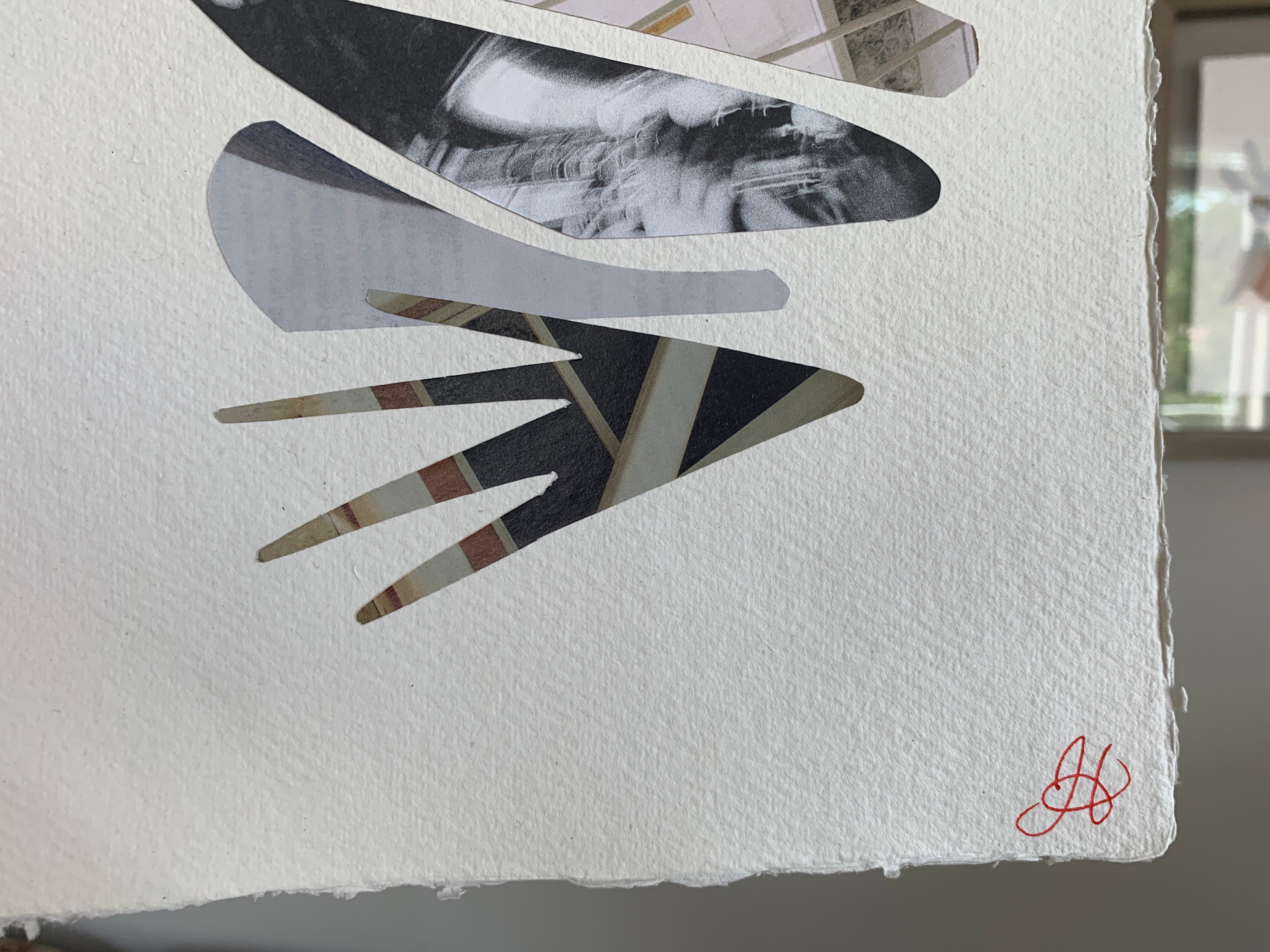 Original Fine Art Collage overlap 003 8.5x12 - Etsy Canada