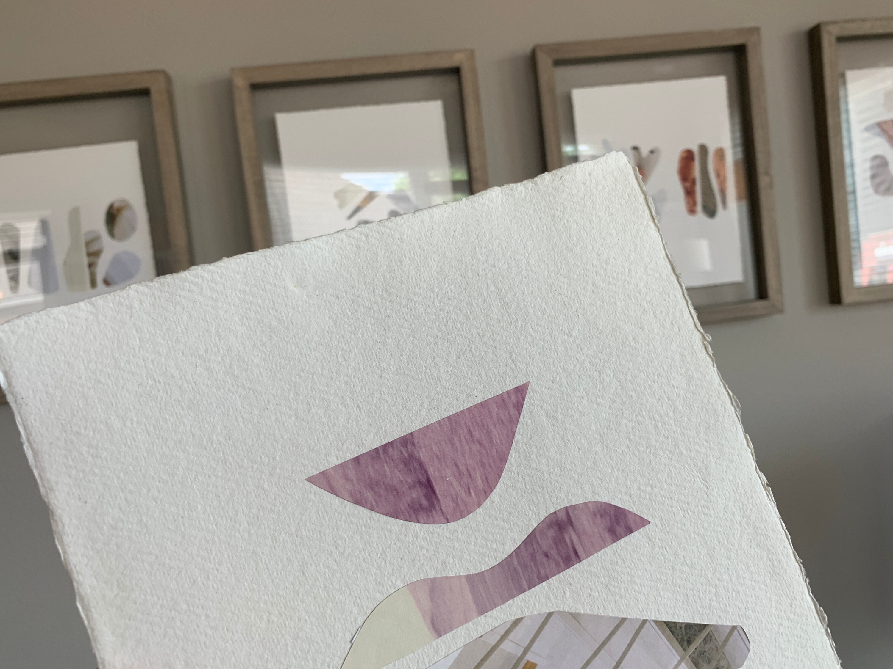 Original Fine Art Collage overlap 003 8.5x12 - Etsy Canada