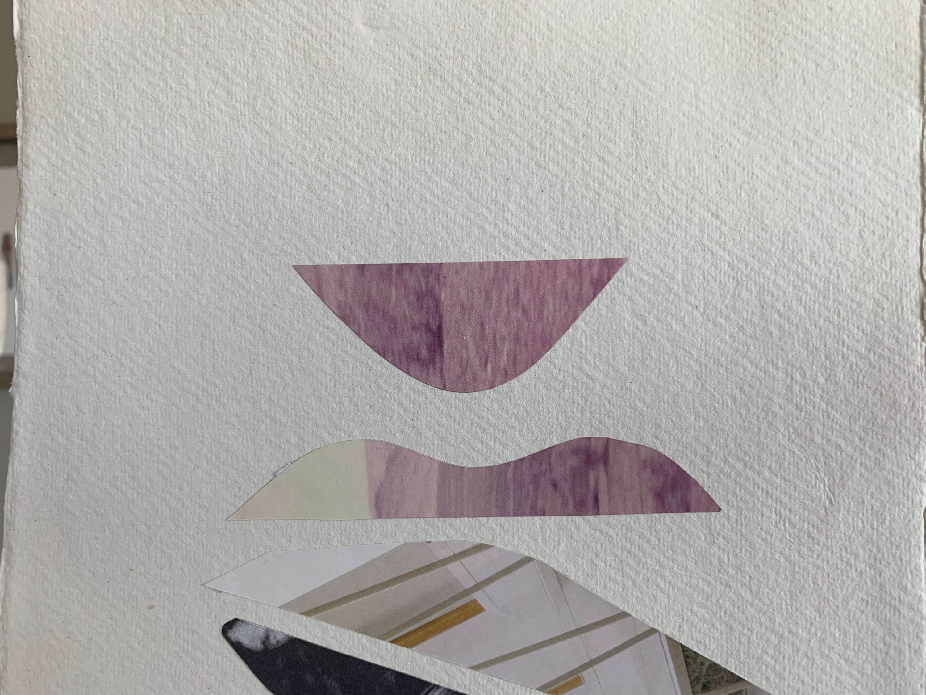 Original Fine Art Collage overlap 003 8.5x12 - Etsy Canada