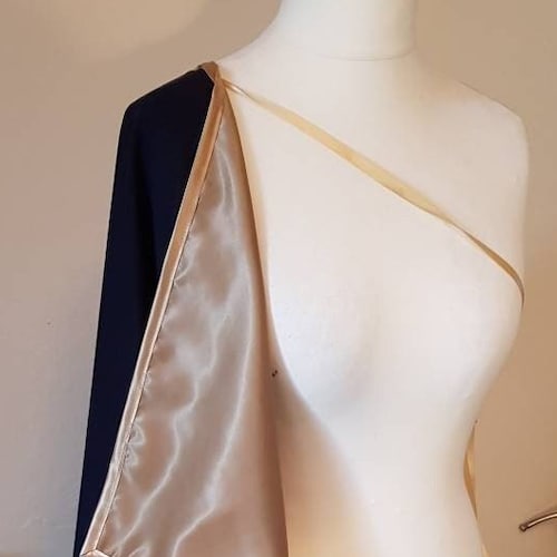 Celtic Viking Cape Dark Green Capelet One Shoulder Cape - Etsy