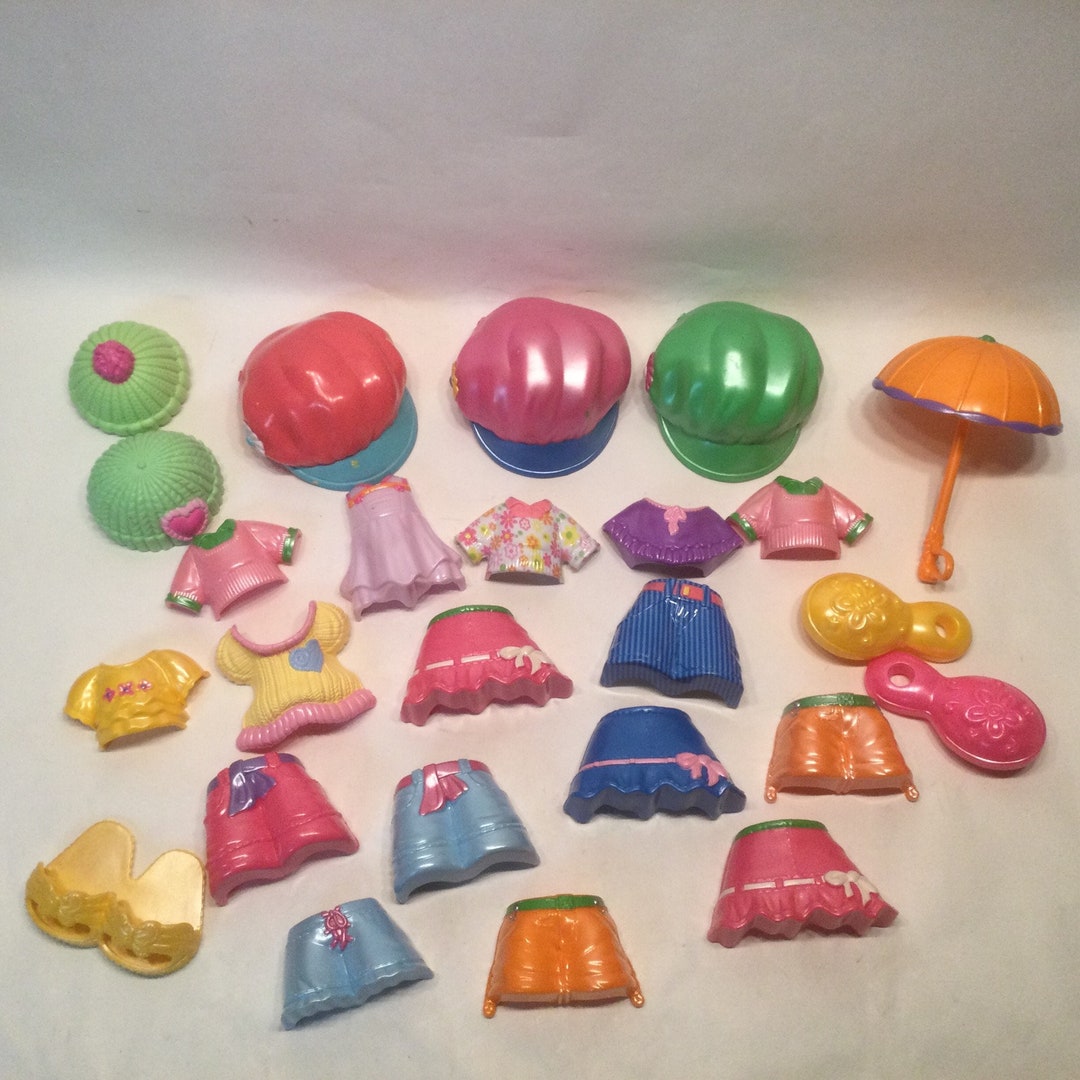 Fisher Price Snap N Style Doll Clothes Lot Hats Umbrella Shoes - Etsy