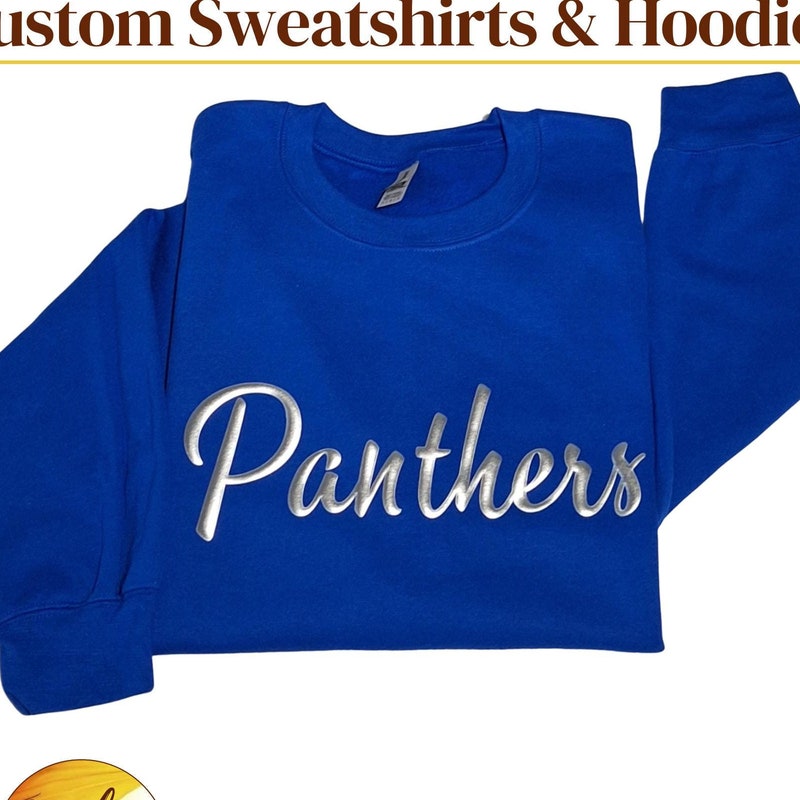 Puff Letter Sweatshirt - Etsy