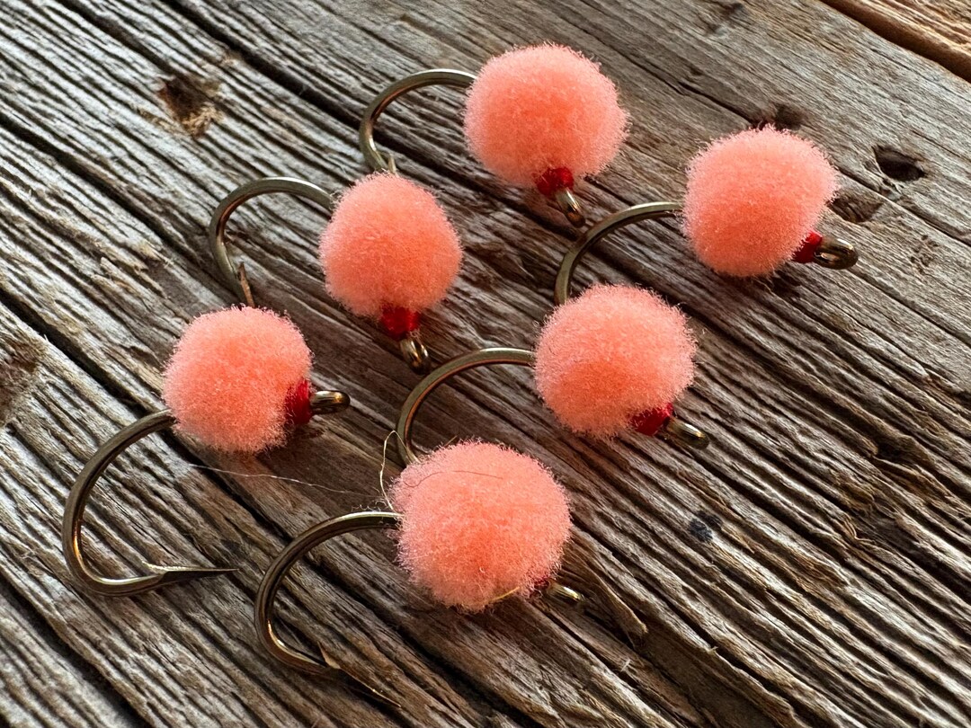 1/2 Dozen (x6) Glo Bug Egg Flies - Sockeye - Etsy