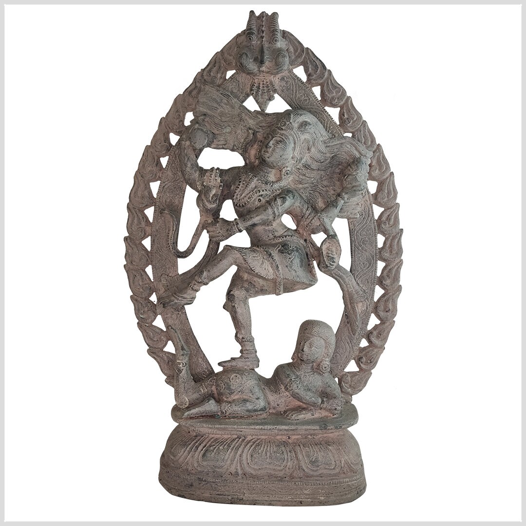 Shiva Nataraja Natraj Brass Stone Grey 41 Cm 6.3kg Hinduism Trinity - Etsy