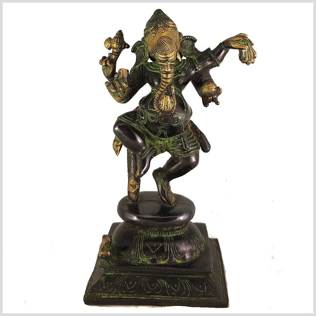 Dancing Ganesha Rishi Brass 24 Cm 3kg Various Colors - Etsy