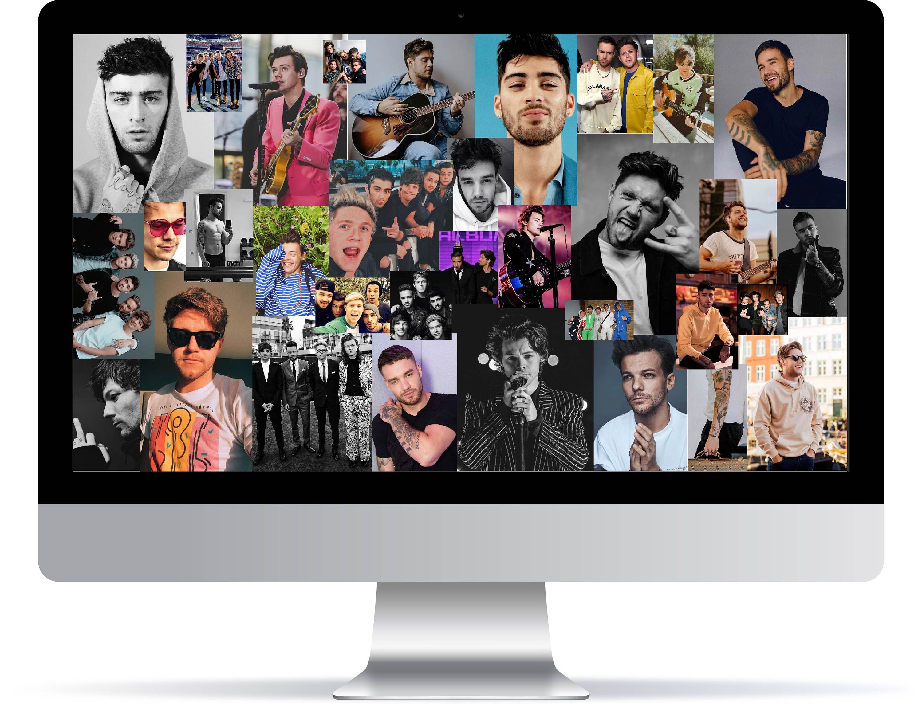 Youtuber Collage Wallpaper