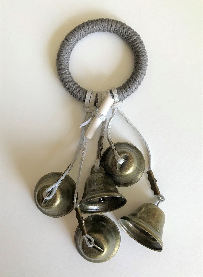 Reiki Blessed Bells These bell hangers represent the 5 Reiki | Etsy