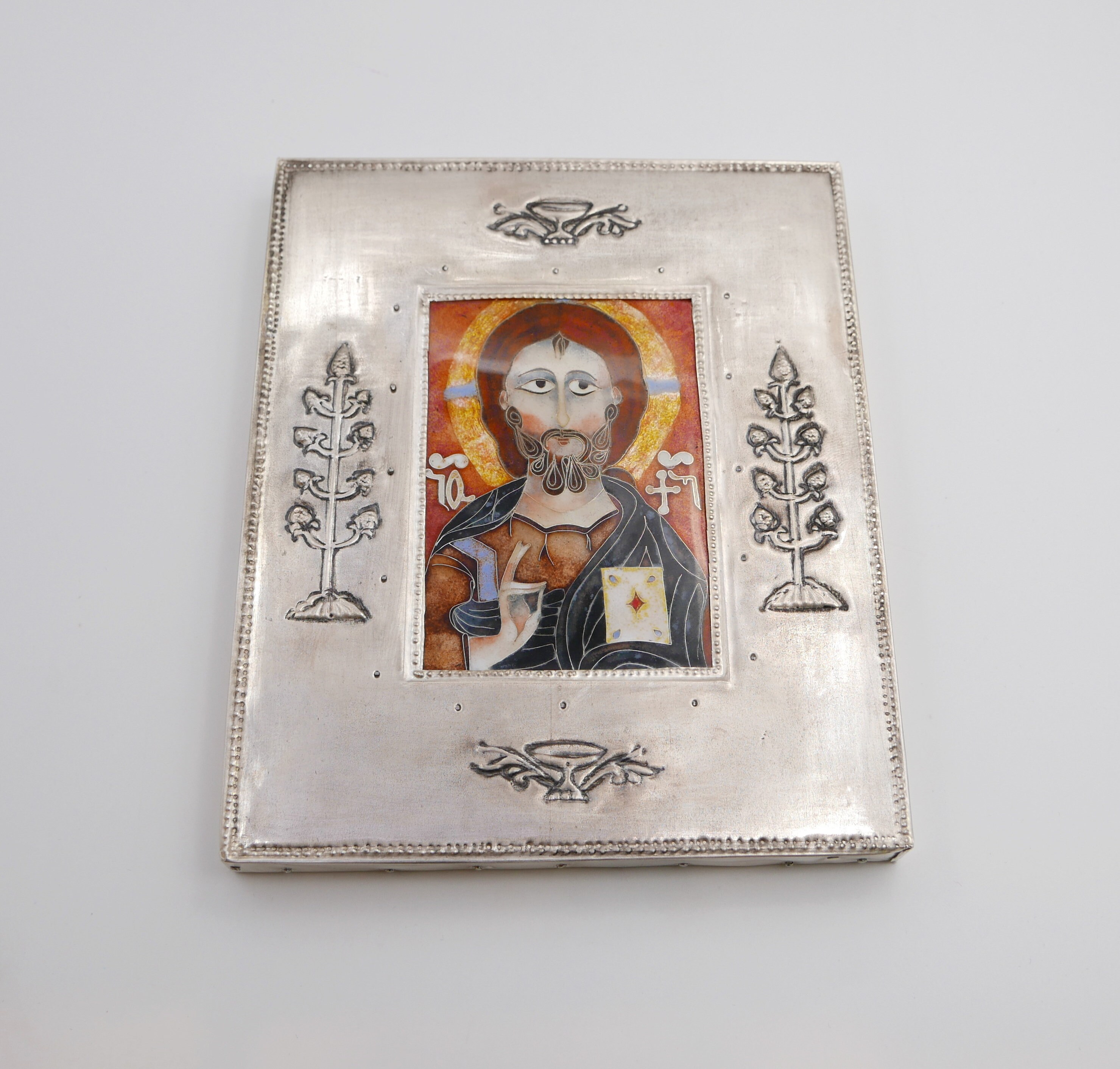Orthodox Icon. Jesus Christ Icon. Icon Made Without Hands. Cloisonné ...